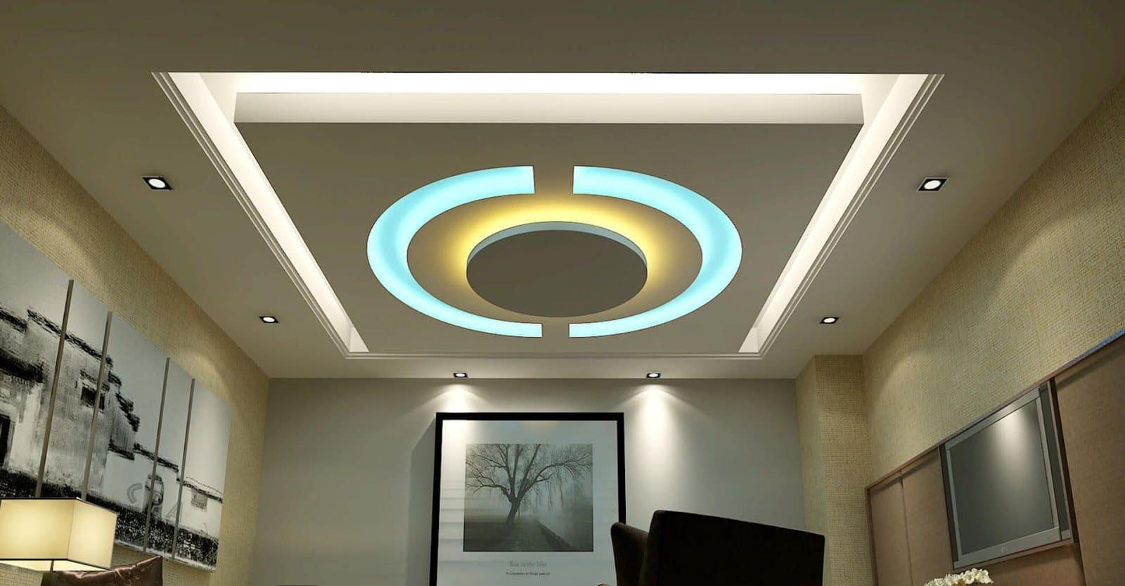 Best Gypsum False Ceiling Works Dubai | False Ceiling Services
